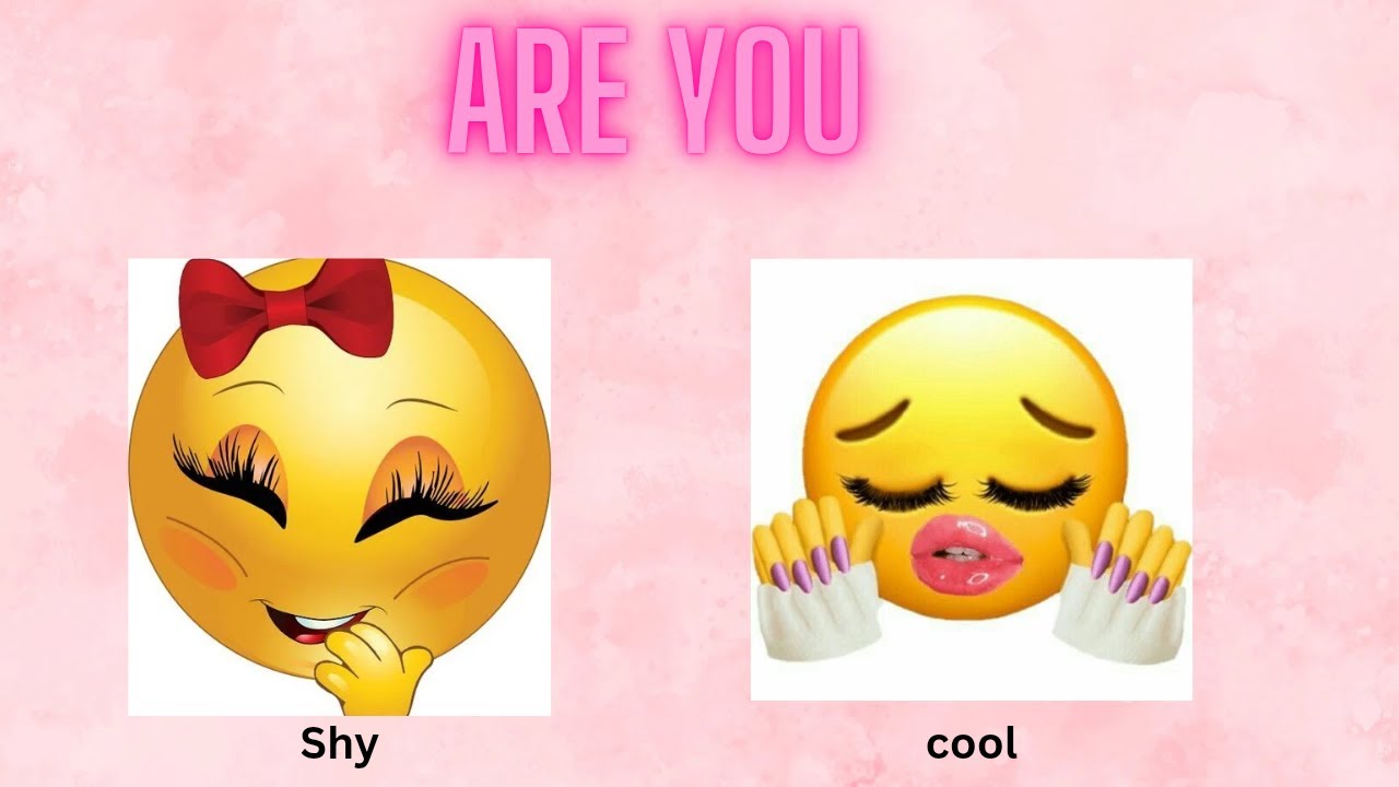 which type of person are you ?🔥🤔shy or cool ⭐️|fun personalities - YouTube