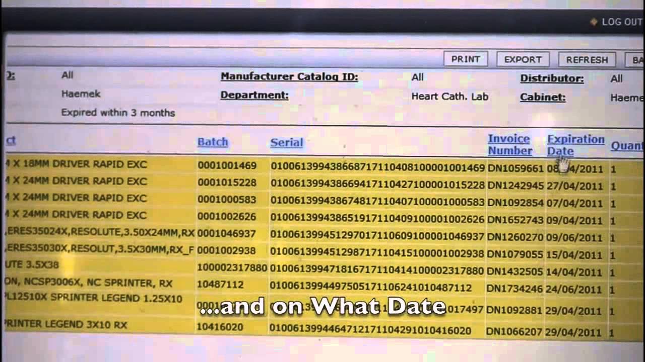 LogiTag SmartCabinet RFID Solution - YouTube