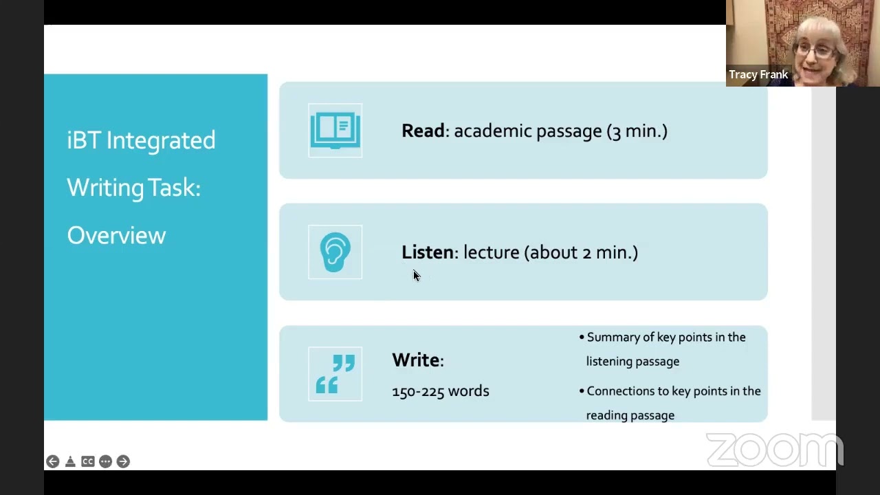 Strategies for Success for iBT Writing Tasks - YouTube