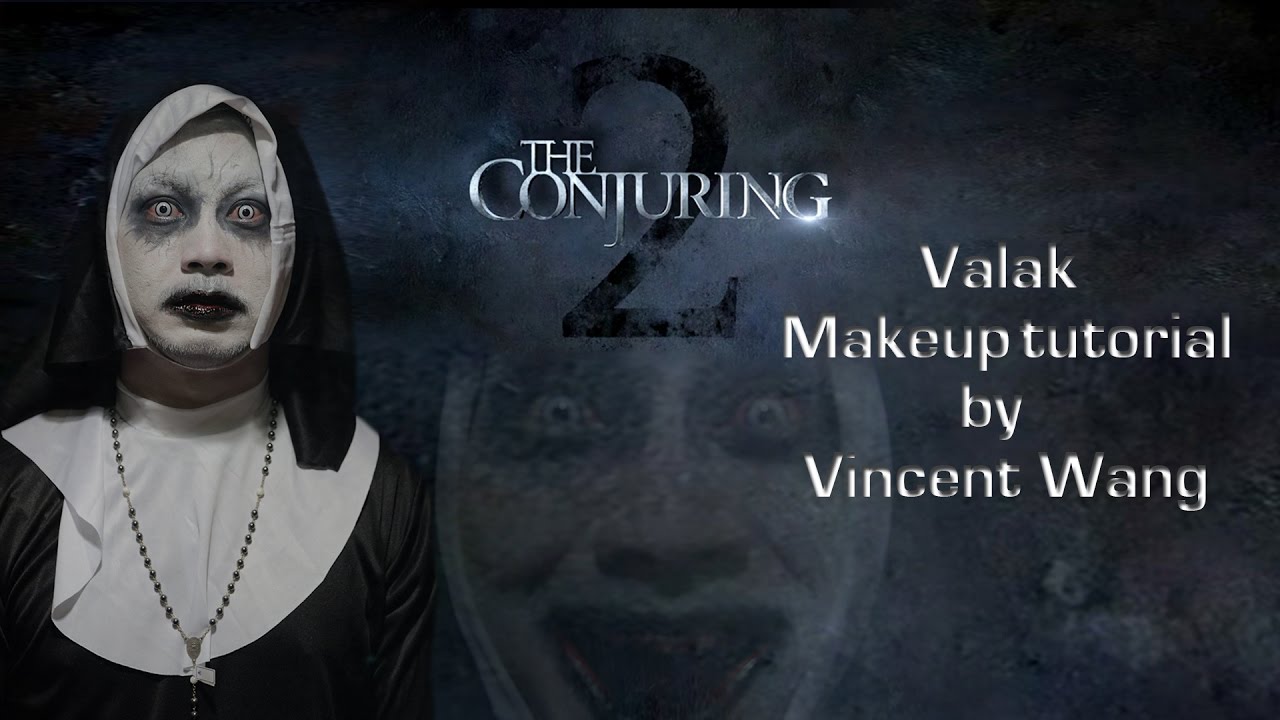 Hallowen Valak makeup Makeup Tutorial The Conjuring 2 - YouTube