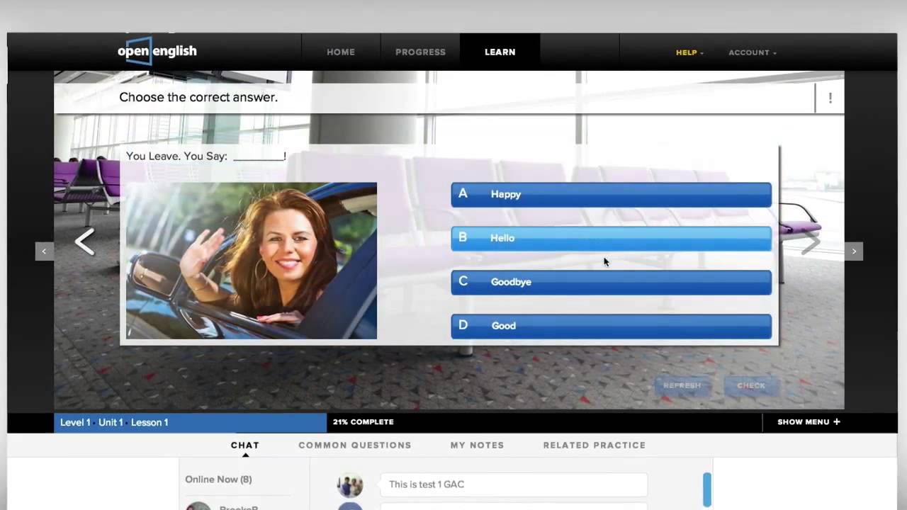 Open English Web Demo 05 - Lessons EN - YouTube