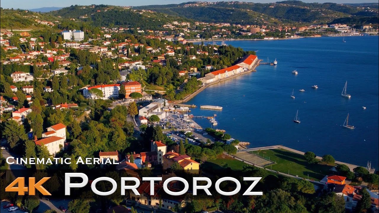 PORTOROZ 🇸🇮 4K Drone | Portorose SLOVENIA - YouTube