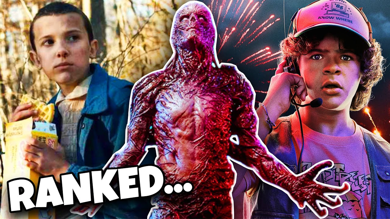 BEST STRANGER THINGS CHARACTERS RANKED - YouTube