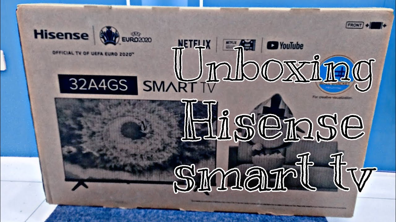 Hisense 32 inches smart tv HISENSE 32A4GS - YouTube