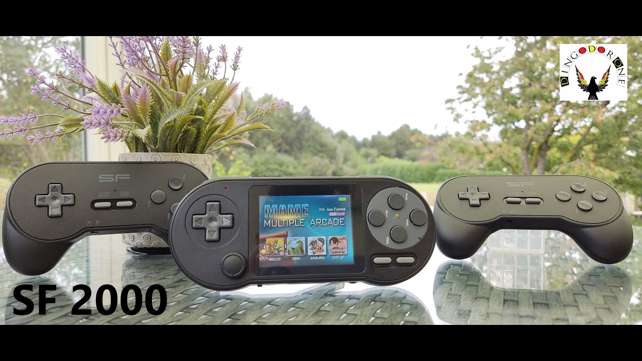 Console Portable rétro SF 2000 une très bonne surprise pour un prix mini - YouTube
