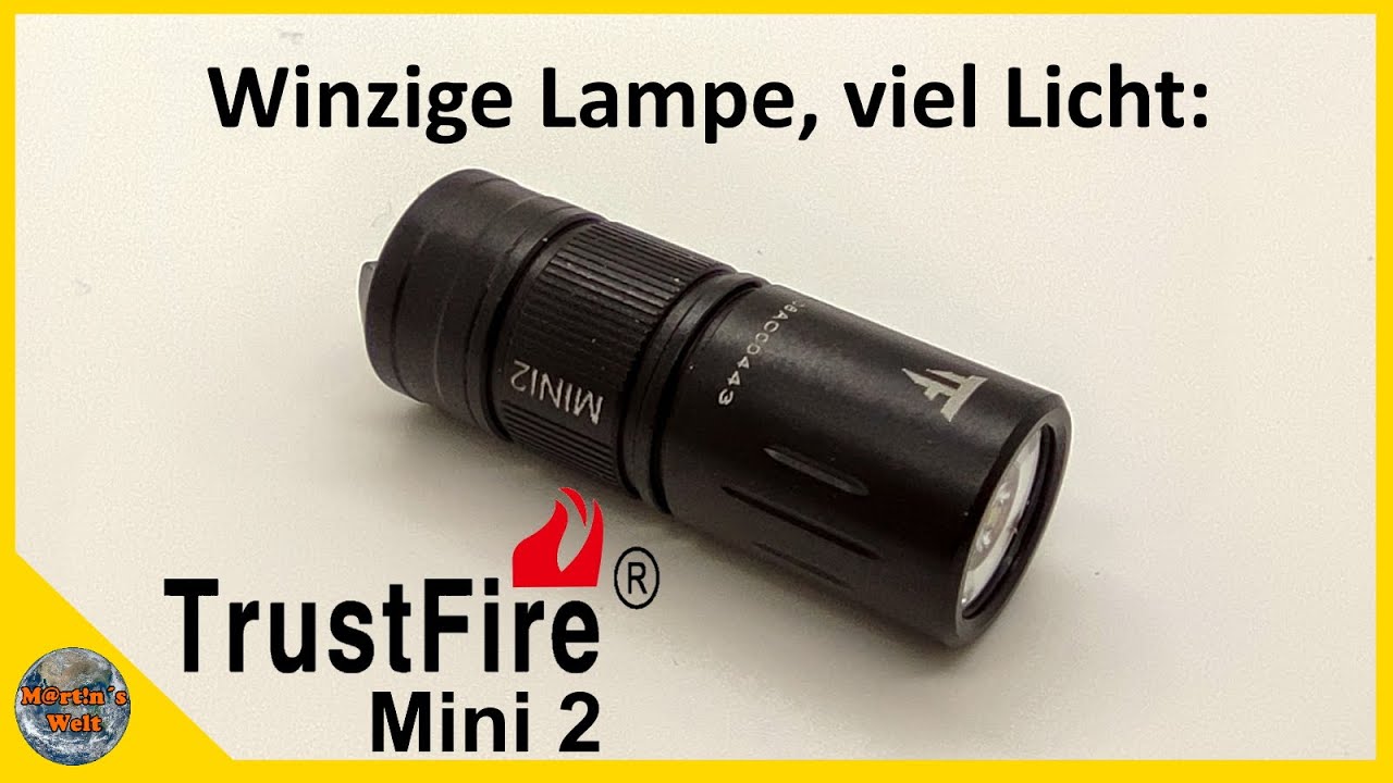 Licht für deinen Schlüssel: Die TrustFire Mini 2 | #review - YouTube