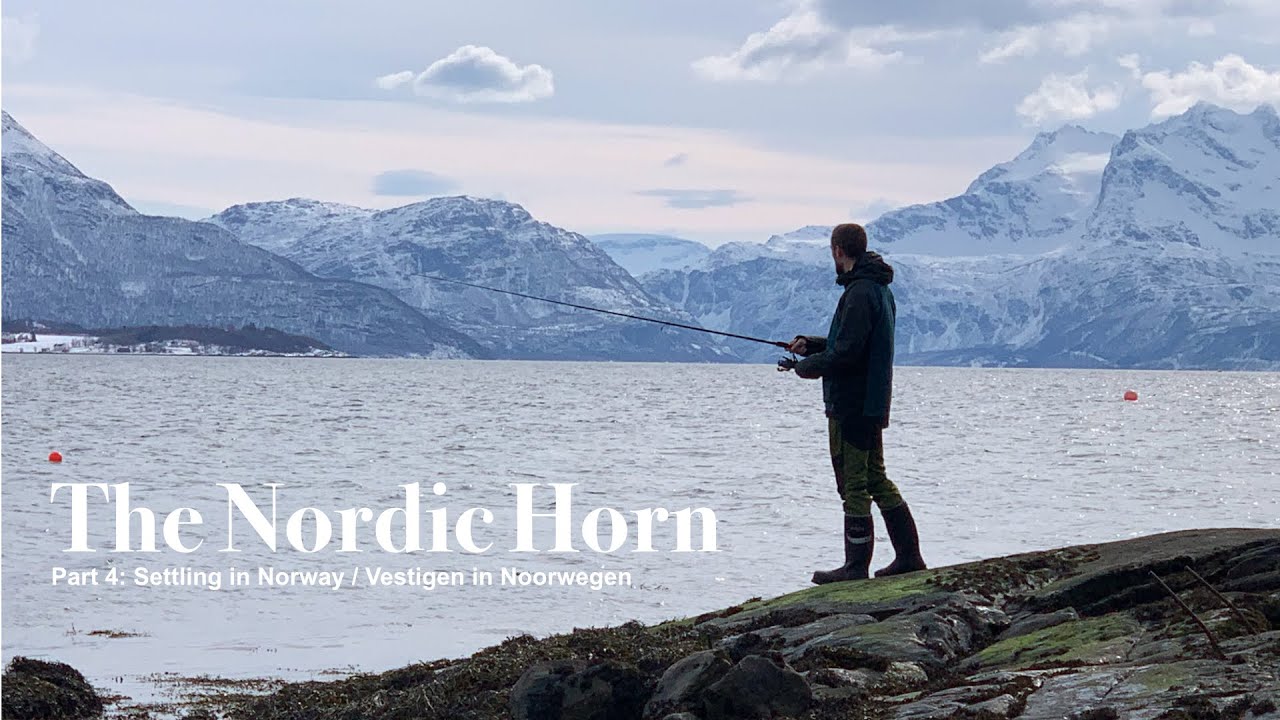 The Nordic Horn |Part 4| Settling in Norway, Snowshoeing, Fishing in ...