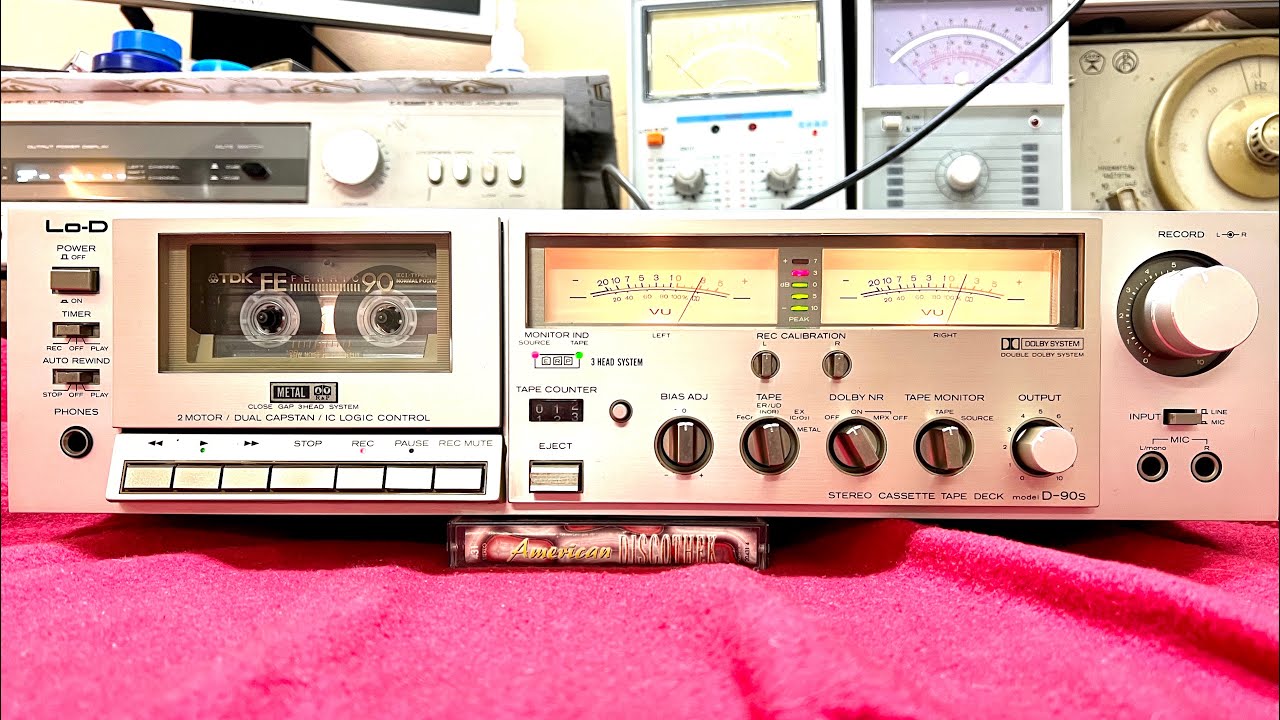 Дека кассетная LoD D-90S - YouTube