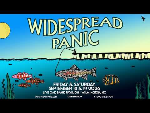 Live in Wilmington, NC, Friday September 18, 2026 (Audio Only)