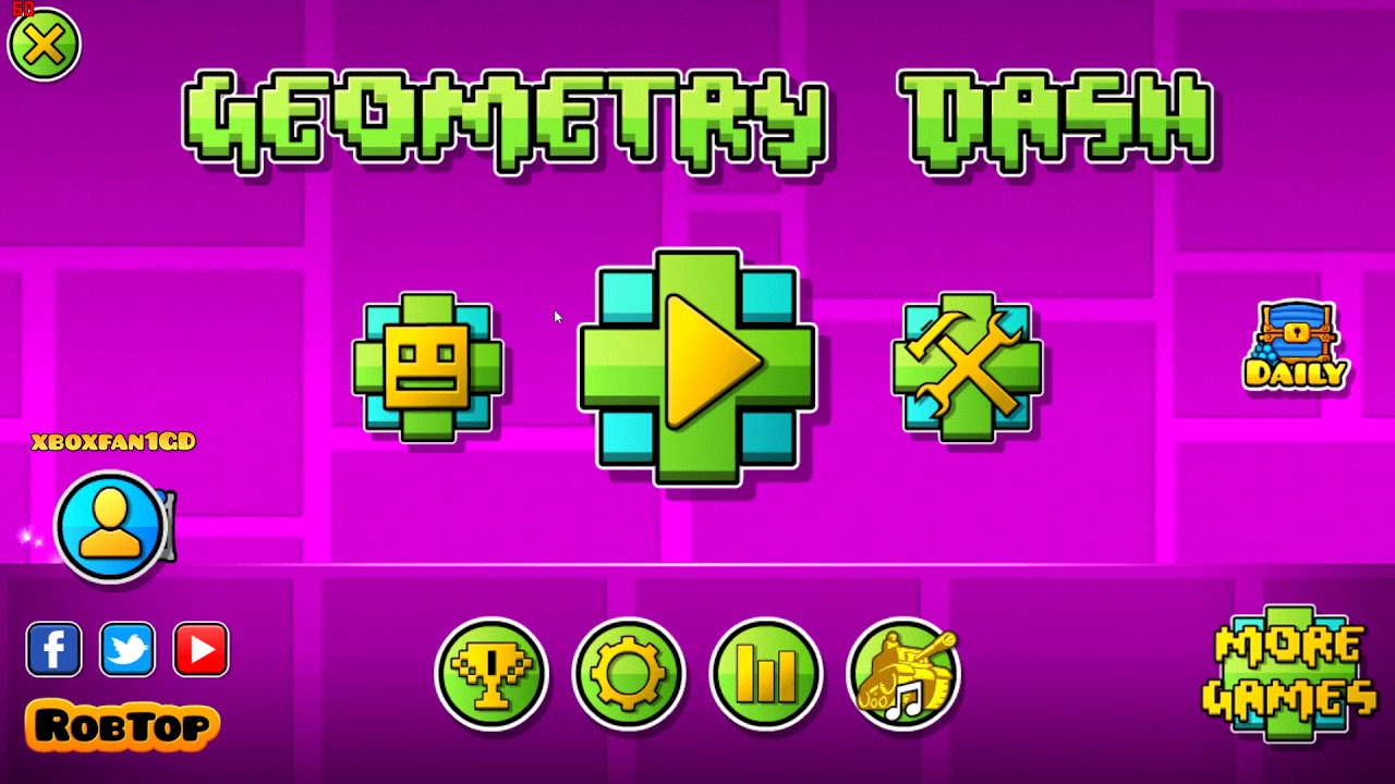 Geometry Dash 2.11 Knobbelboy Texture Pack (W/ ACTUAL ICONS) (PC Medium ...