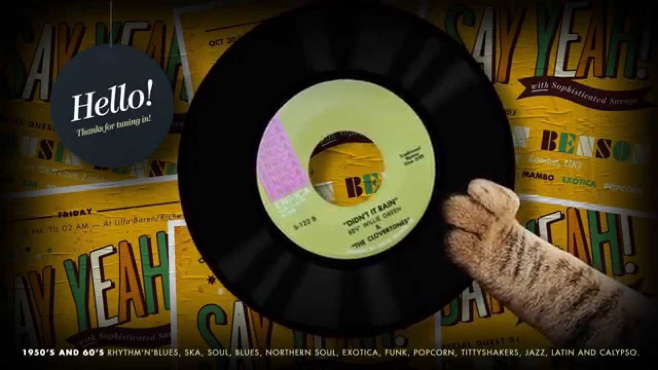 Rev' Willie Green & The Clovertones — Didn't It Rain (ENRICA) - YouTube