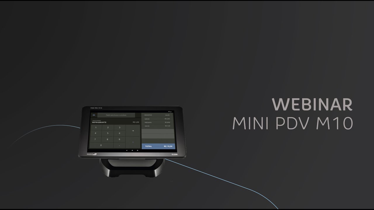 Webinar Lançamento Mini PDV M10 - YouTube