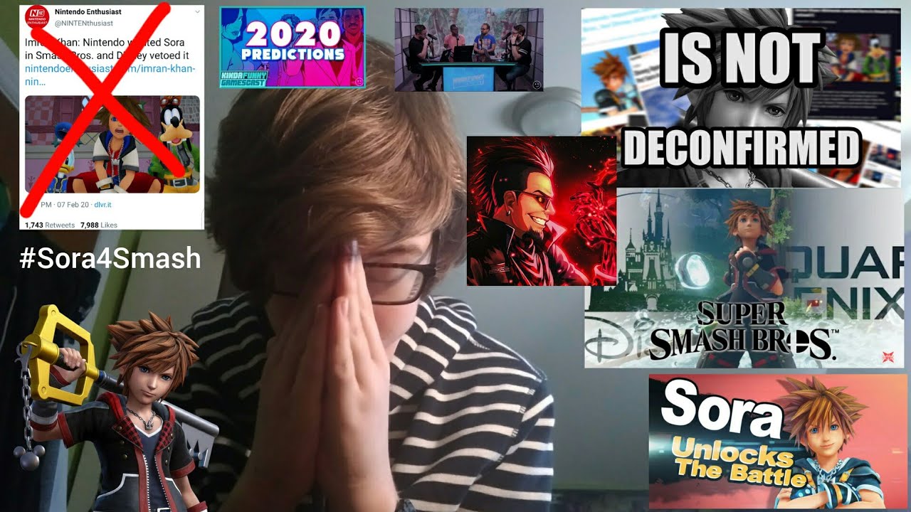 Sora is NOT DECONFIRMED as Super Smash Bros. Ultimate DLC | 300 ...