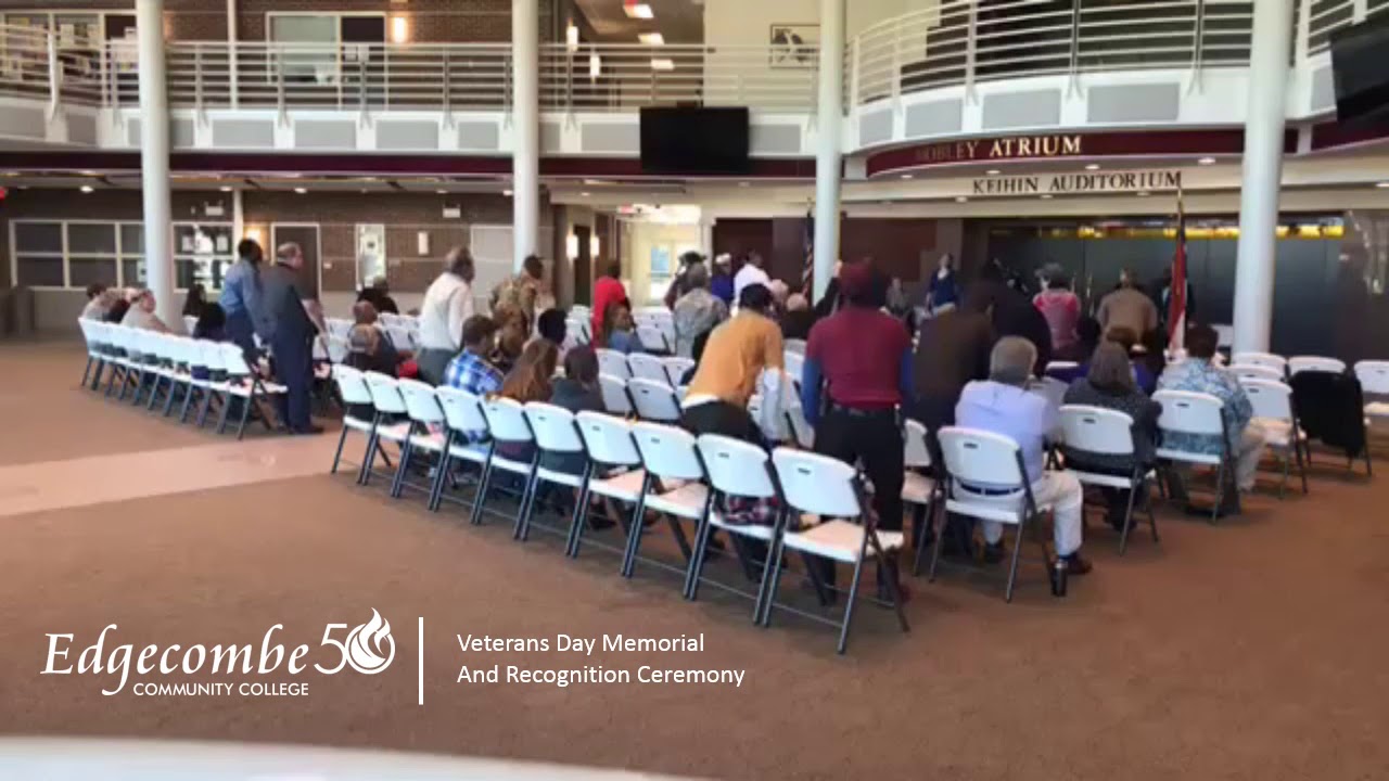 Edgecombe Community College Veterans Day Memorial and Recognition ...