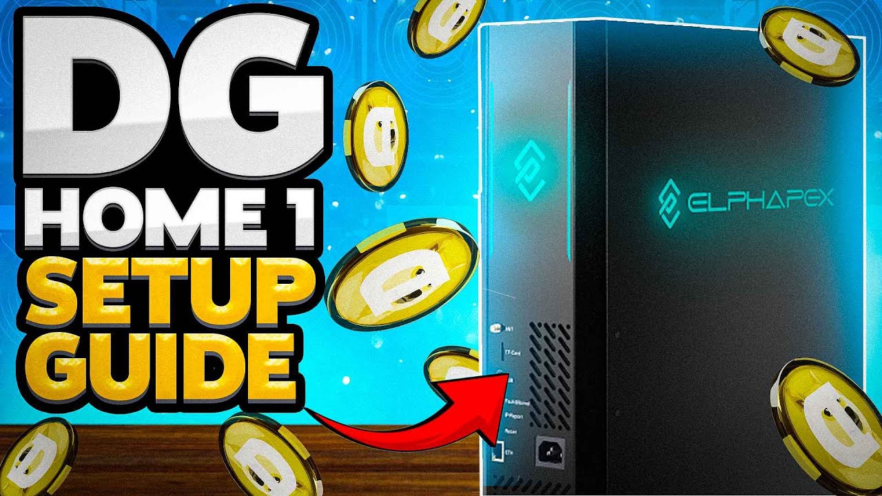 Ultimate Beginner's Guide | Elphapex DG Home 1 Dogecoin Miner - YouTube