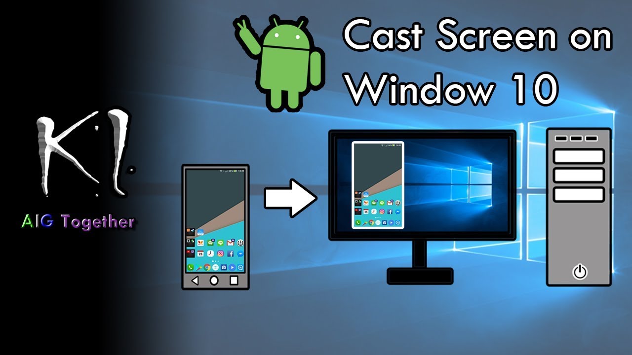 รีวิว : การ Cast Screen บน Window 10 (เอาหน้าจอมือถือขึ้นคอม) by ...