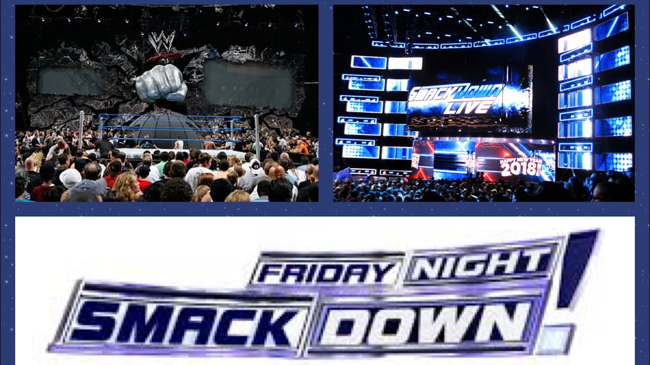 Every Smackdown Stage (1999 - 2018) - YouTube