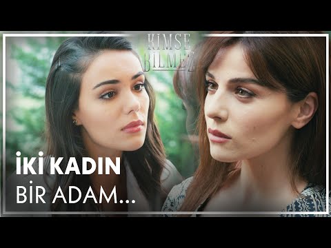 İki kadın bir adam aşk çekilir aradan... Sevda ve Özlem çatışması - Kimse Bilmez 23. Bölüm