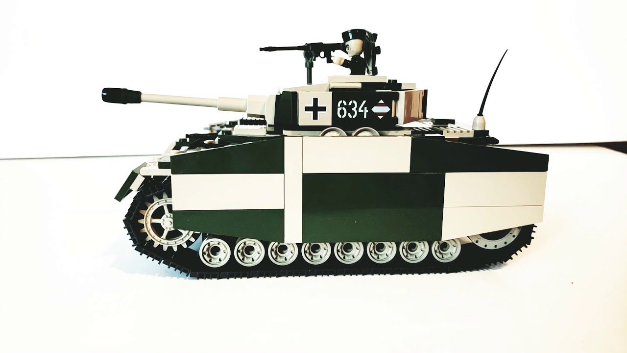 Cobi Lego Panzer IV Review - YouTube
