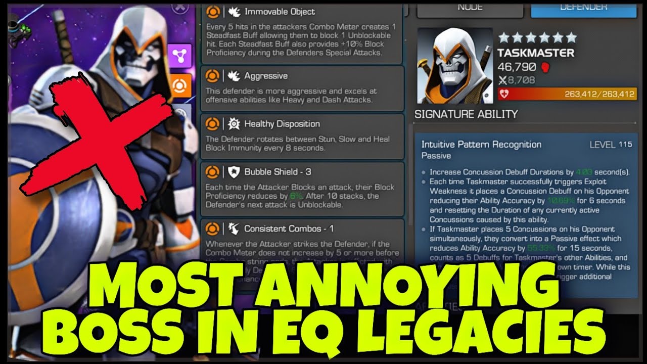 Chapter 1.2 Boss Taskmaster - Event Quest Legacies | Cavalier ...