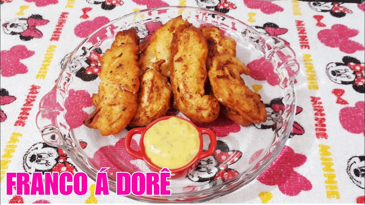 FRANGO Á DORÊ DELICIOSO E SUPER FÁCIL DE FAZER #receitinhasdapry - YouTube