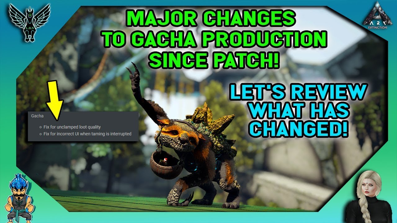 ARK: MAJOR CHANGES TO GACHA PRODUCTION SINCE PATCH - TESTING WHAT DOES ...