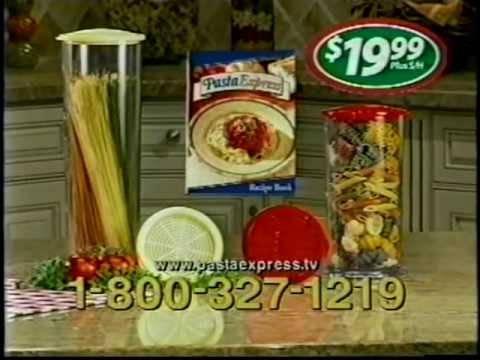 Pasta Express infomercial (2005) - YouTube
