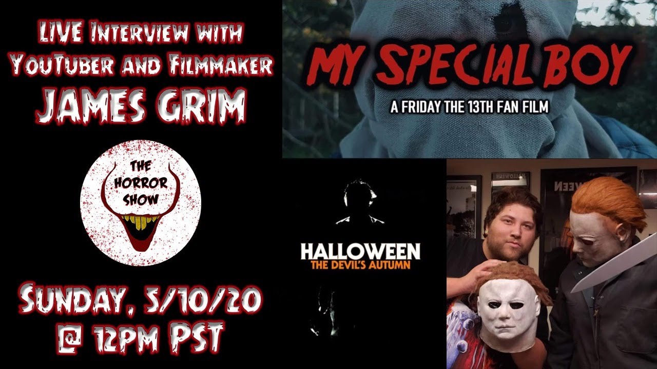 Interview with Filmmaker & YouTuber JAMES GRIM - The Horror Show - YouTube