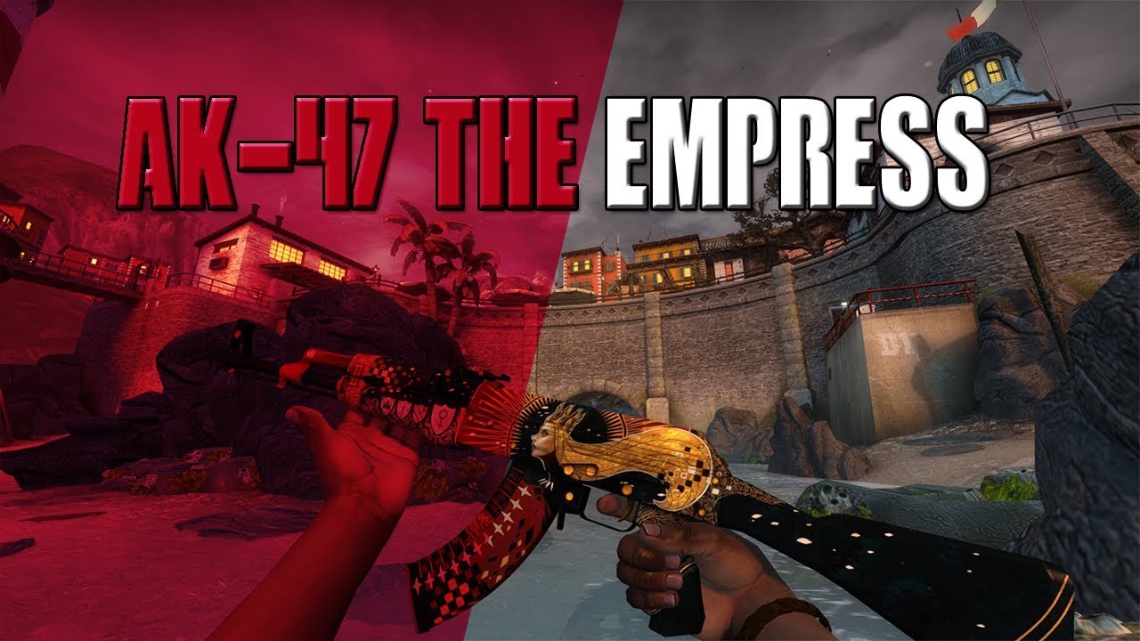 CS:GO AK-47 Well-Worn The Empress showcase - YouTube