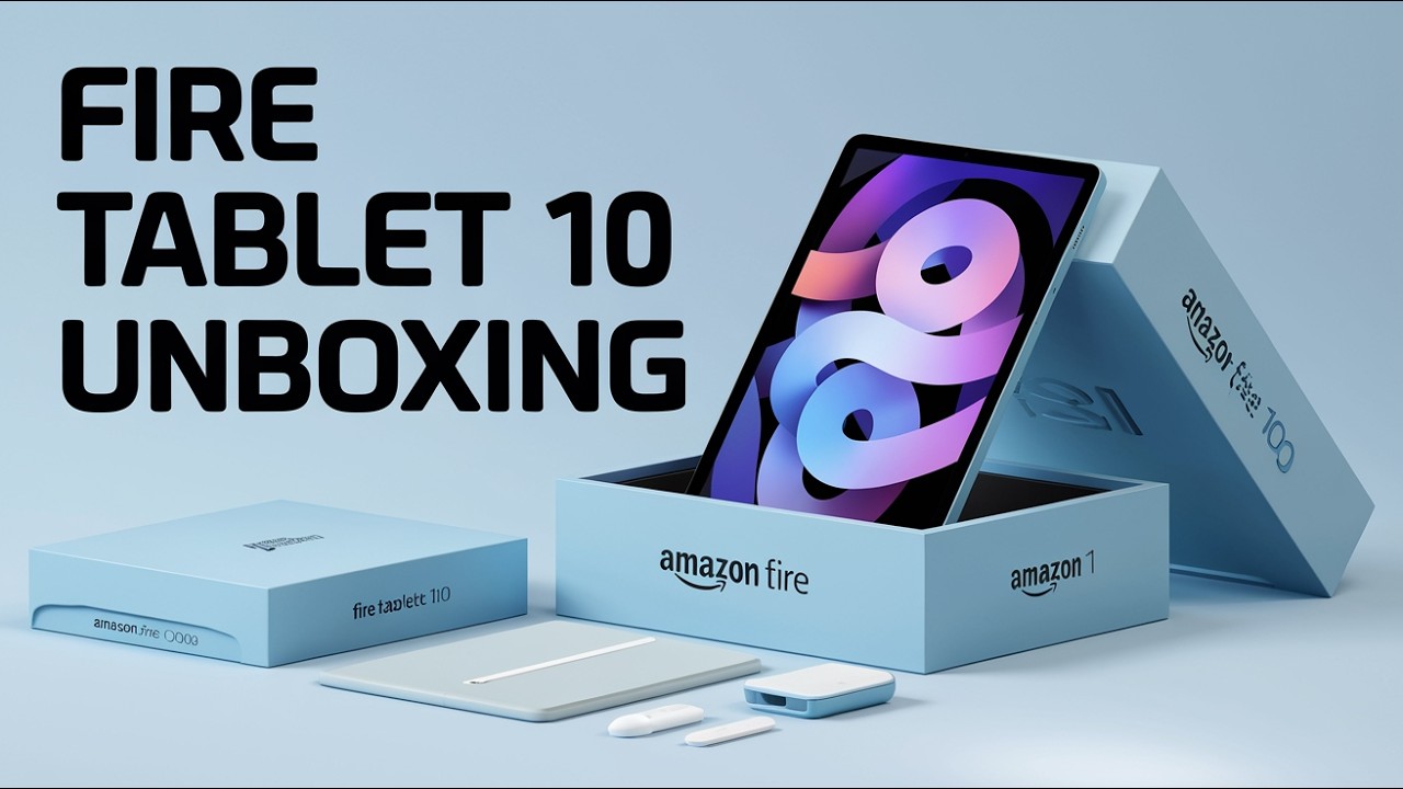 Amazon Fire Tablet 10 (Gen 13) Unboxing | First Look! - YouTube