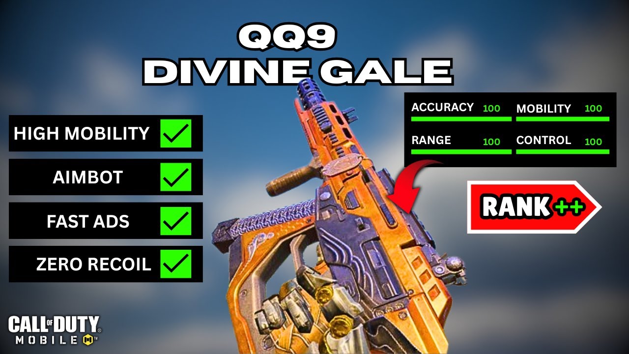 QQ9 Divive Gale "0 Recoil" Gunsmith Build | CODM Season 5 - YouTube