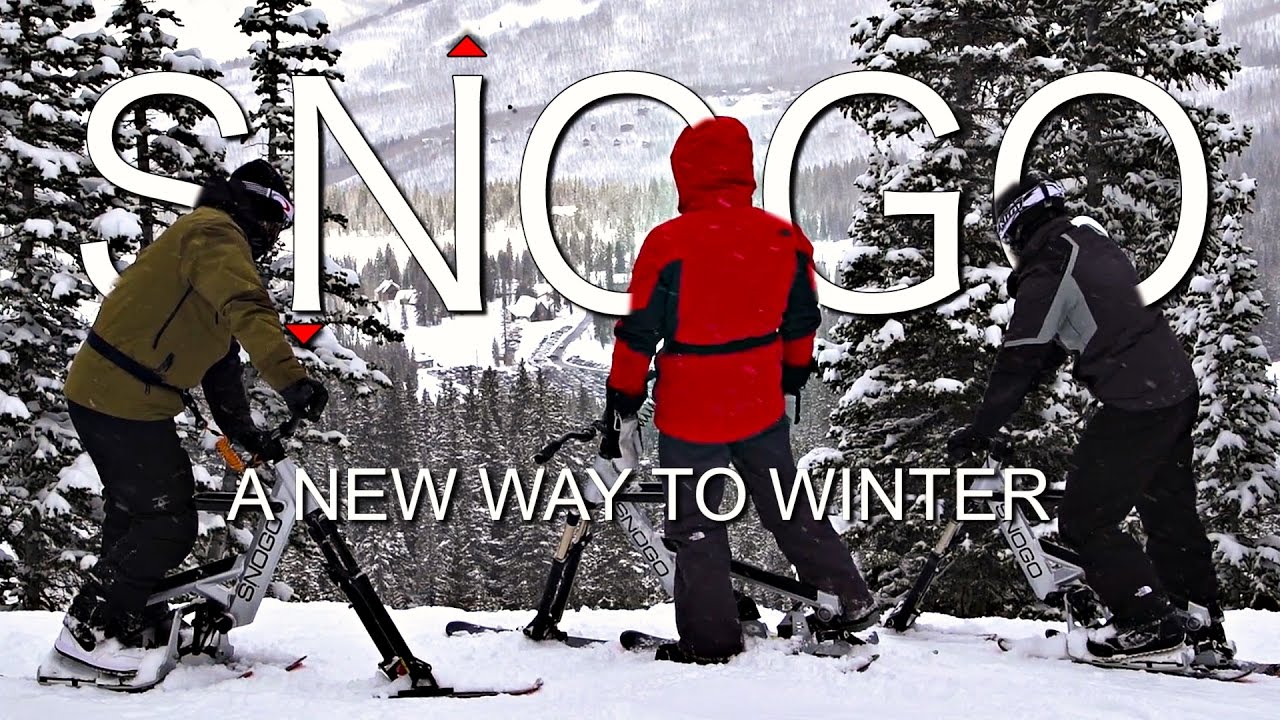 Ski Bike Adventure - SnoGo: A New Way to Winter - YouTube