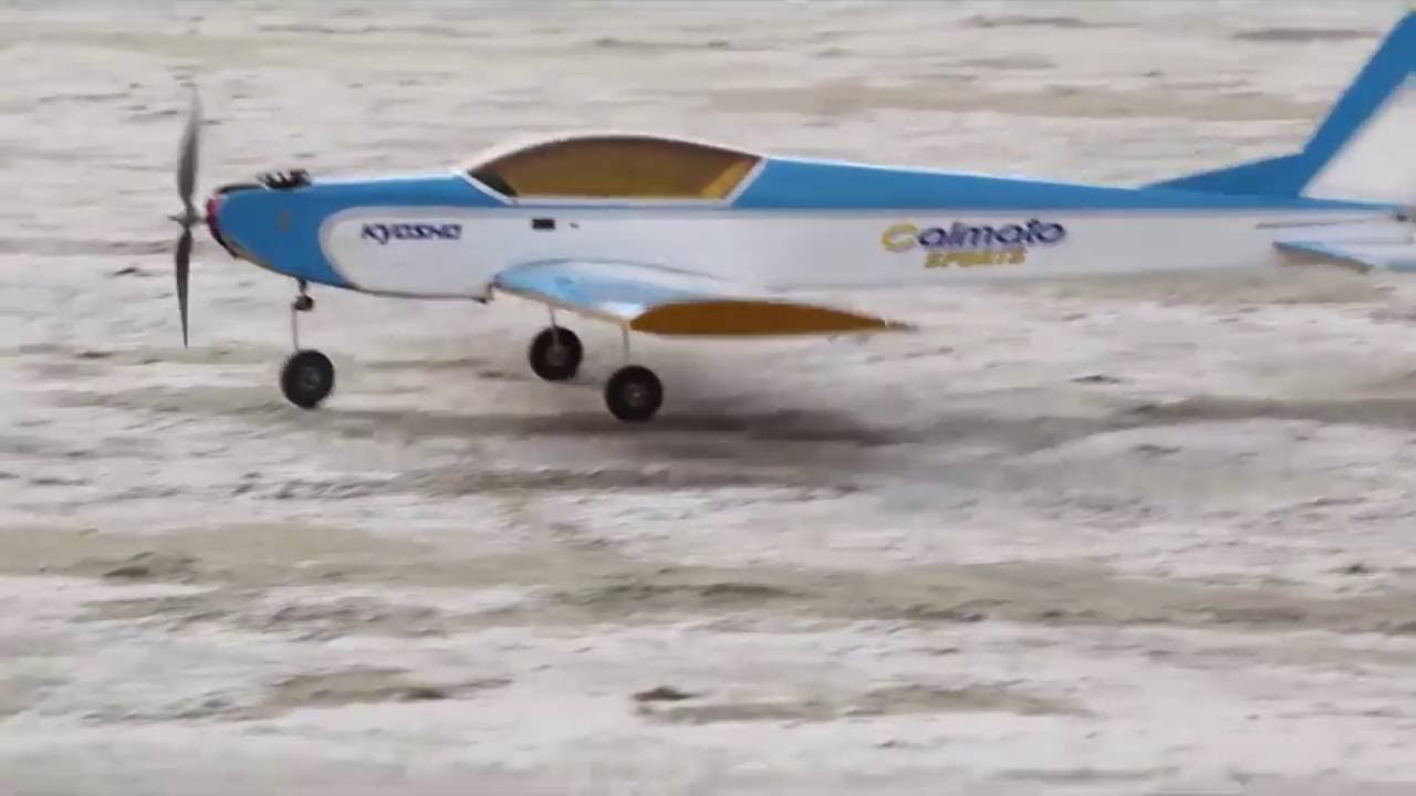 칼마토 Kyosho calmato RC Airplane - YouTube