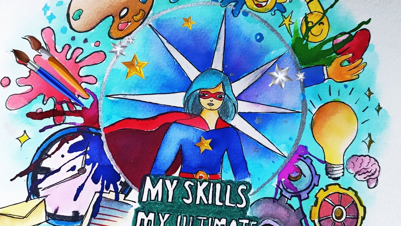 My Superpower: Skill that helps me shine drawing poster. - YouTube