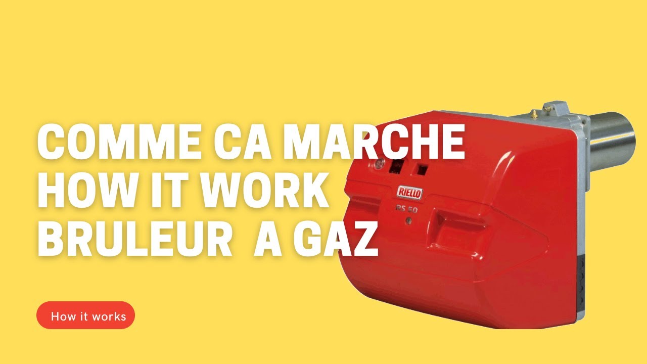 Anatomie d'un brûleur gaz en 3D animation - YouTube