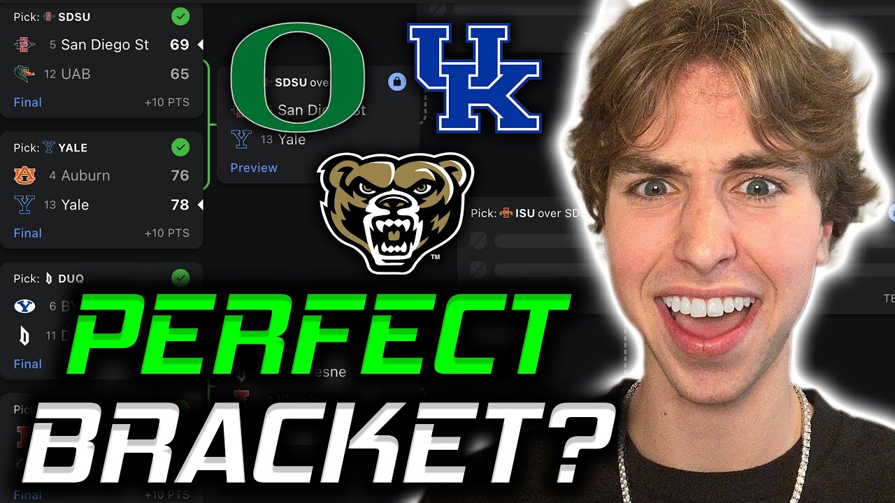 The BEST March Madness Brackets in the WORLD | Perfect Bracket Updates ...