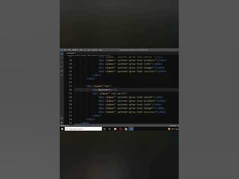 Spinners-Bootstrap|html|css #shorts #short #spinner #bootstrap #frontend #website @codingbrain ...