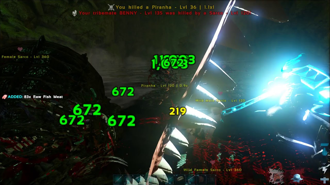 ARK Survival Evolved - Bag Rescue Scene - YouTube
