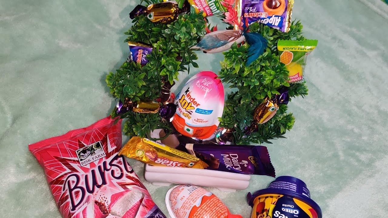 Chocolate tree asmr || Lots of chocolates on tree || Dairy milk vs ...