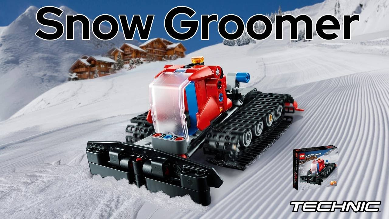 Lego Technic "Snow Groomer" - Speed Build - YouTube