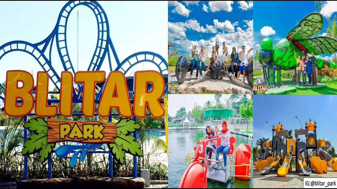 Blitar Park Salah Satu Wahana di Kota Blitar - YouTube