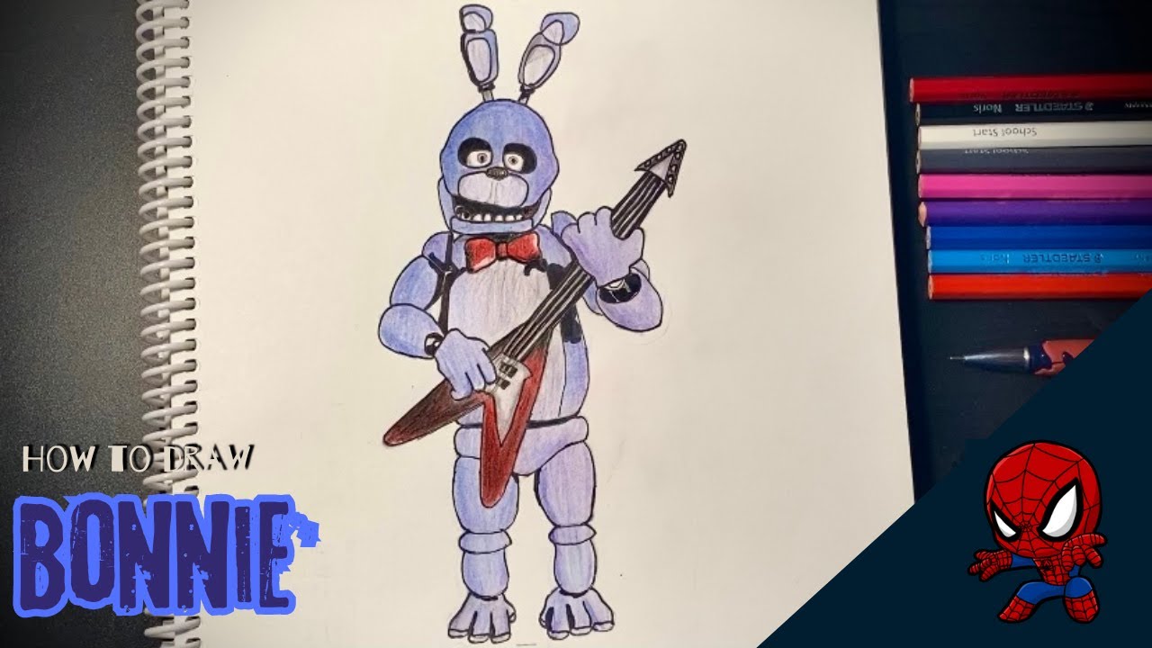 How to Draw Bonnie| Five Nights at Freddy's - YouTube