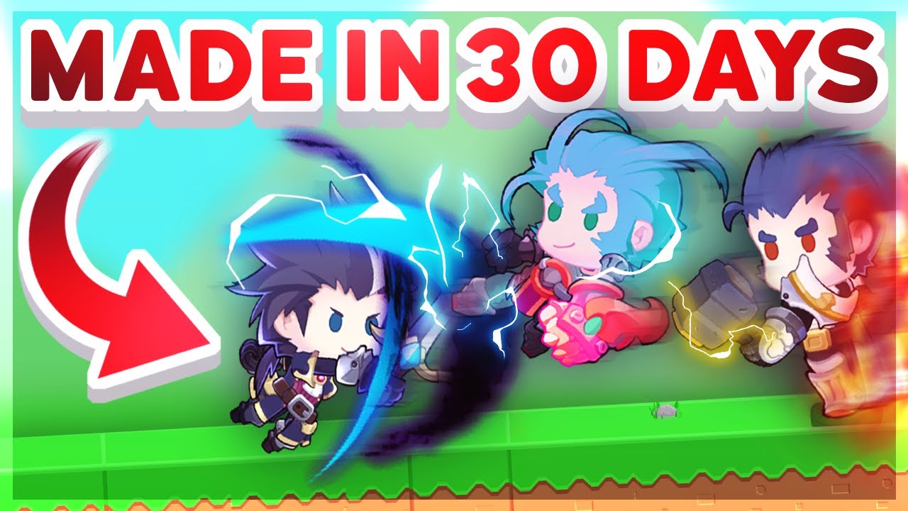 Making A Game In 30 Days (A Month) - YouTube