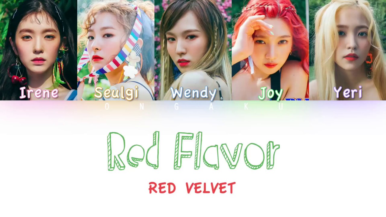 Red Velvet (레드벨벳) - Red Flavor (빨간 맛) | Color Coded HAN/ROM/ENG Lyrics ...