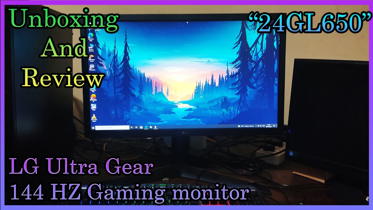 LG Ultragear 24GL650 Monitor | Unboxing and review | Best Gaming ...