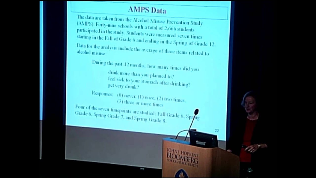 Two-part (semicontinuous) growth model for a continous outcome - YouTube