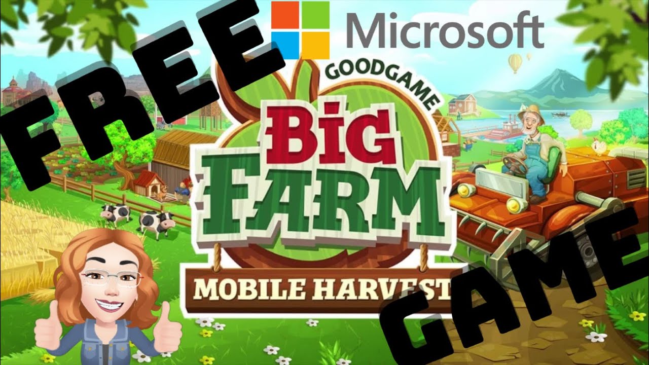 Big Farm Mobile Harvest! Free Game On Microsoft!! - YouTube