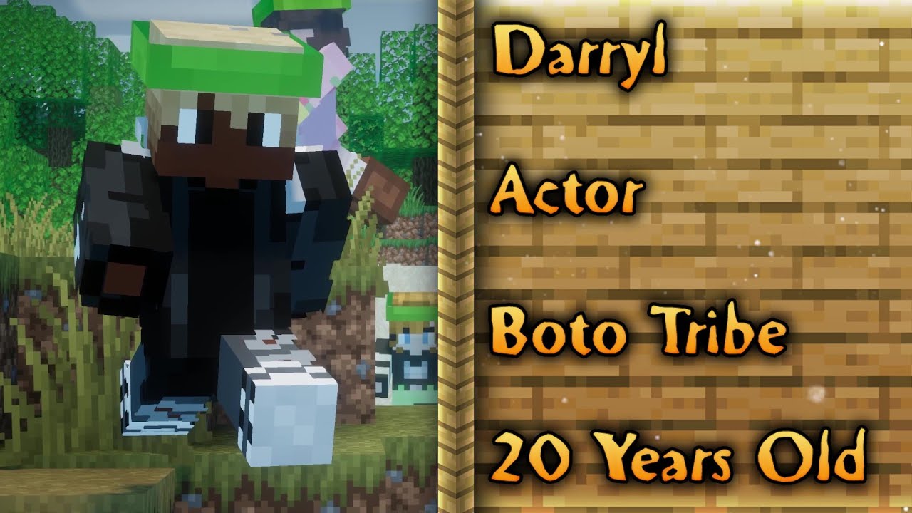 Minecraft Survivor Worlds Apart - Meet Darryl - YouTube