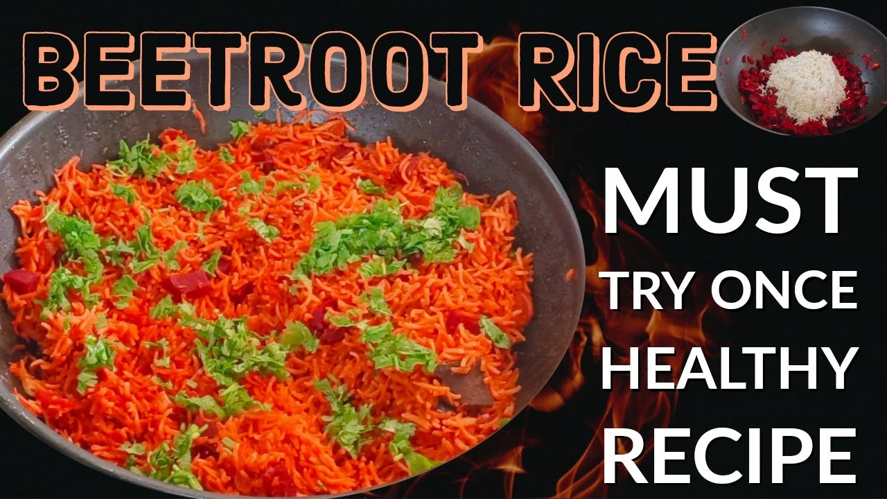 I Combined Beets And Rice and It Turned out AMAZING | Beetroot Rice ...