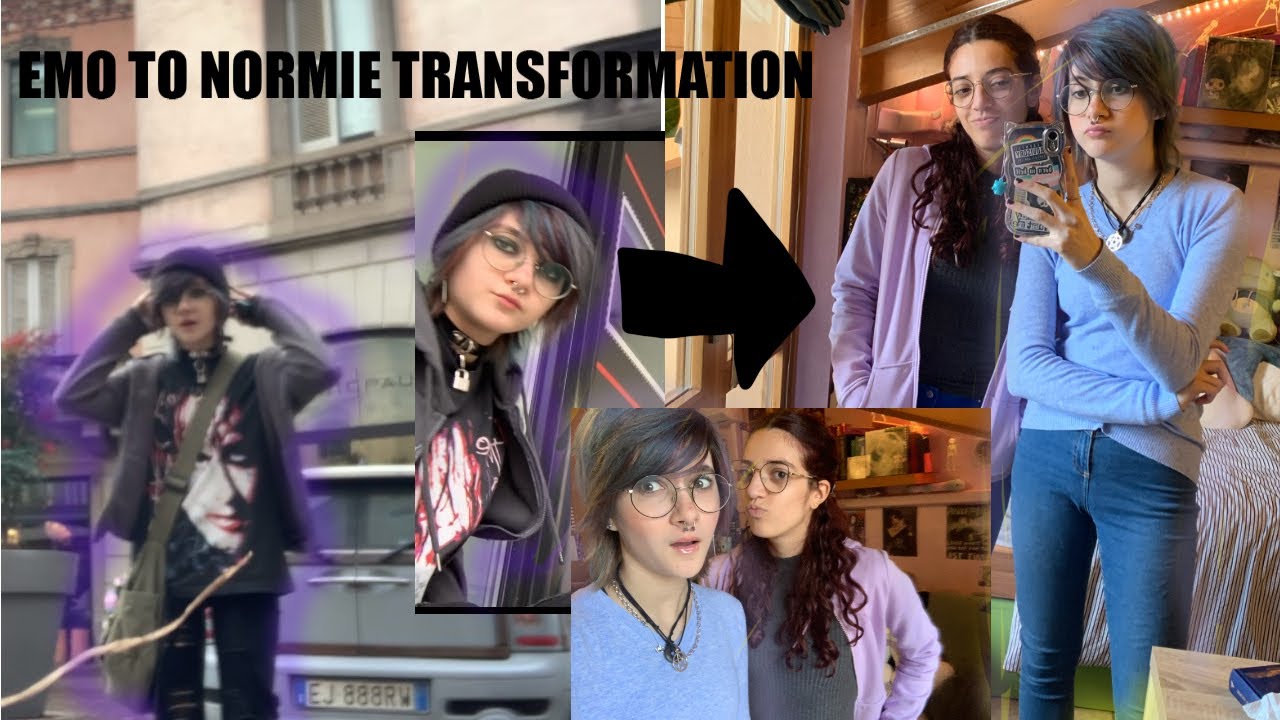 Emo to Preppy Transformation w/ my friend Ila *ABSOLUTELY INSANE* - YouTube